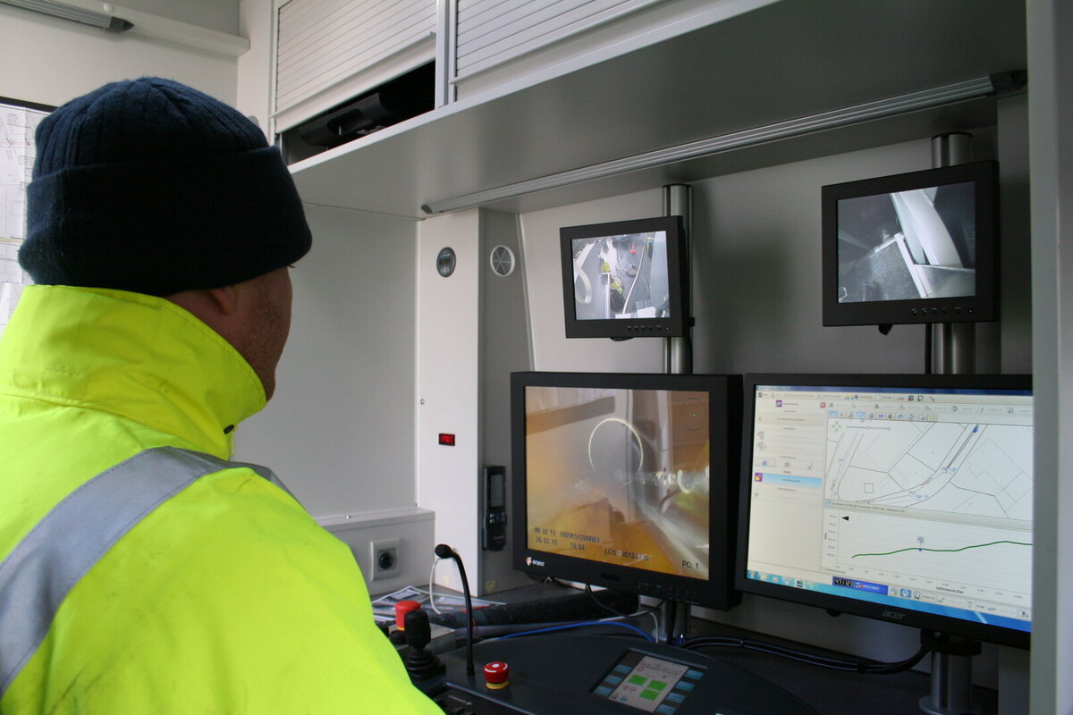 3D pipe route measurement in practice - IBAK GmbH